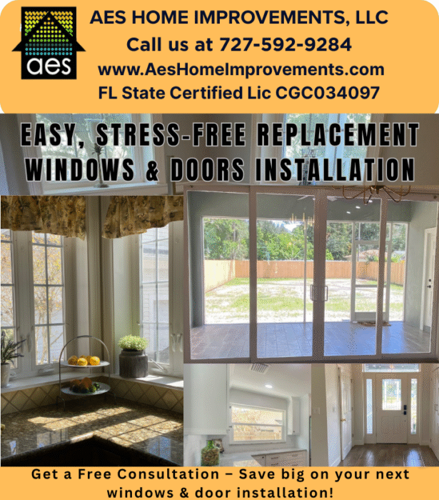 Door & Window Install FL - Aes Home Improvements Florida